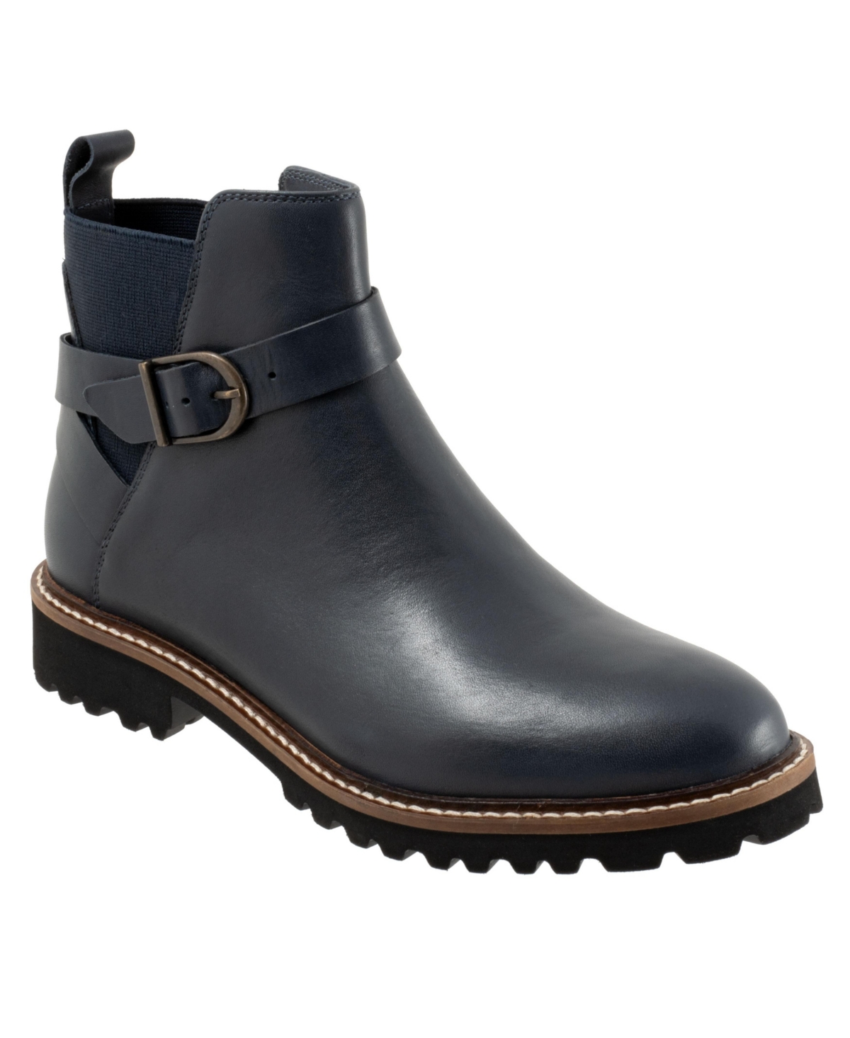 Click here for Softwalk Womens Ina Boot - Navy prices