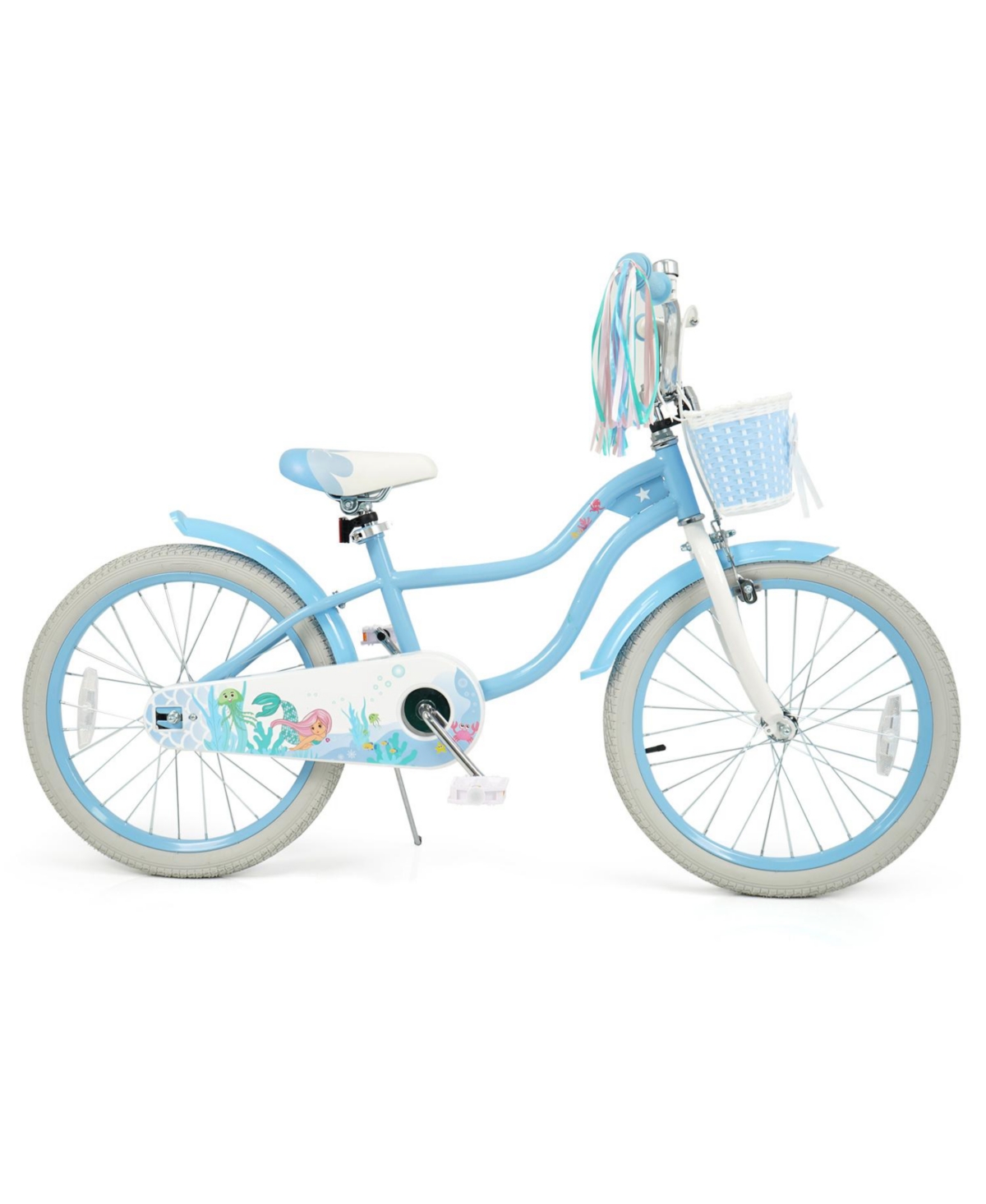Click here for Slickblue Kids Bicycle Adjustable with Basket and... prices