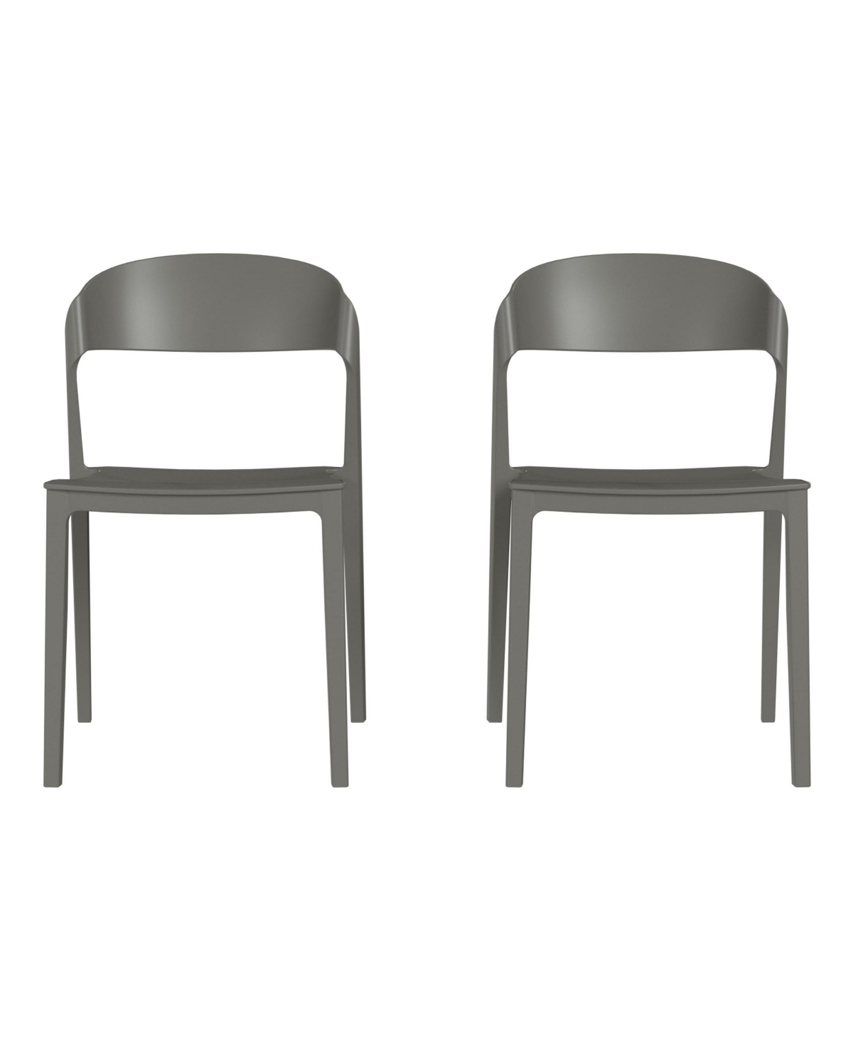 Click here for WestinTrends Outdoor Modern Stackable Plastic Pati... prices