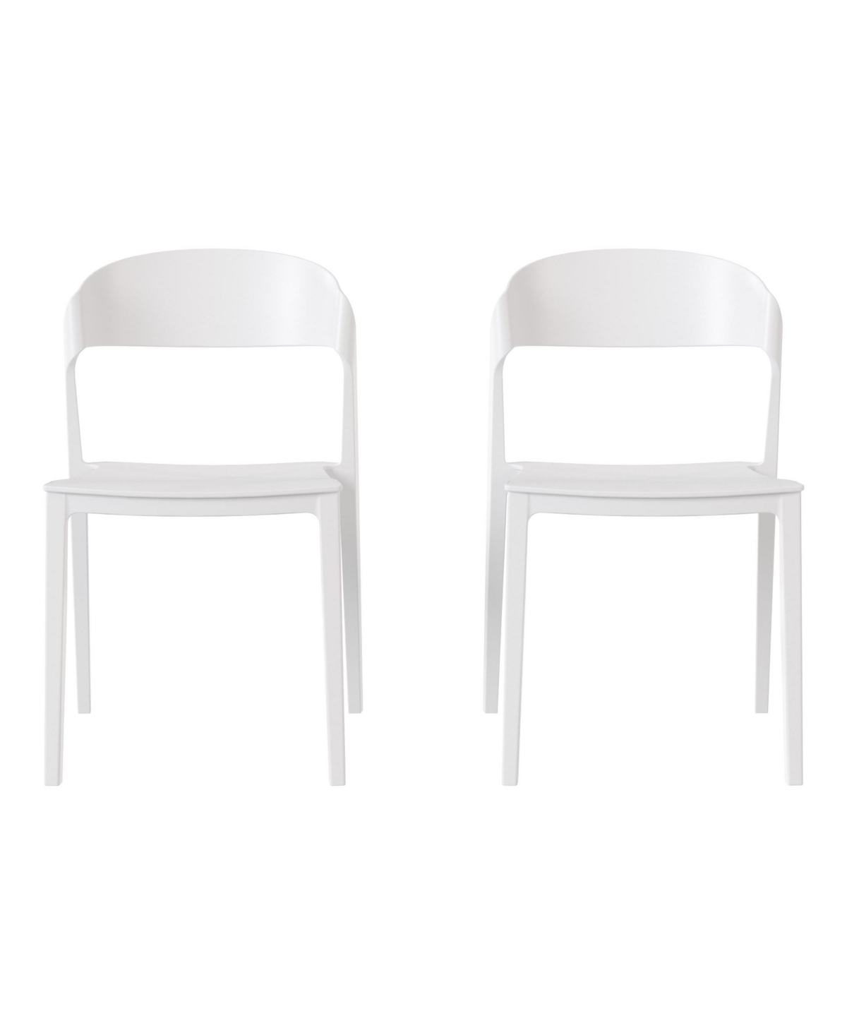 Click here for WestinTrends Outdoor Modern Stackable Plastic Pati... prices