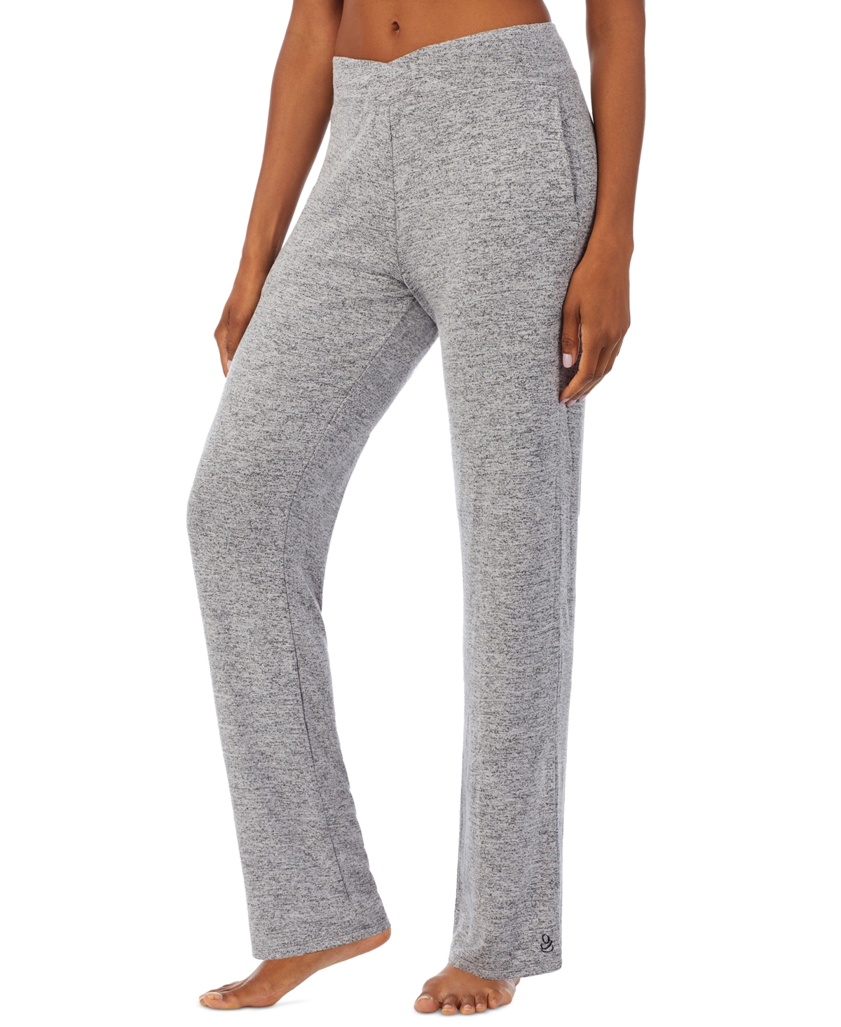 Click here for Cuddl Duds Womens SoftKnit Wide-Leg Sweater-Knit L... prices