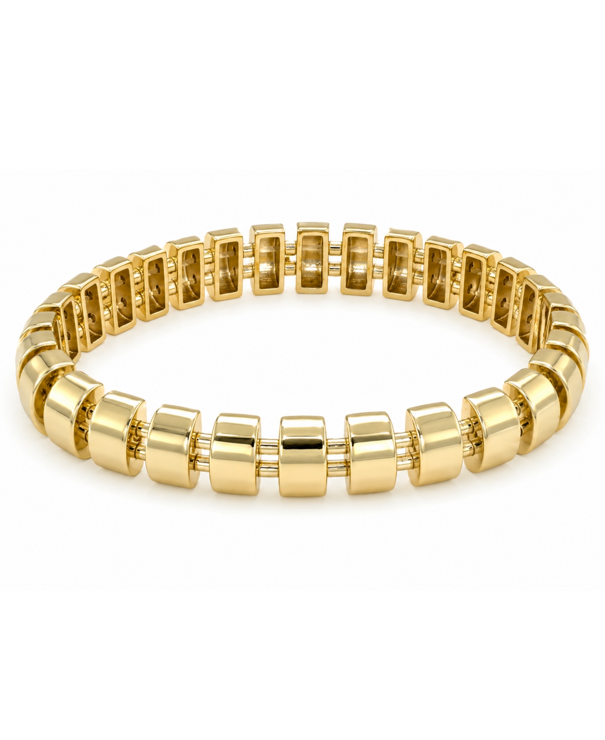 Click here for And Now This Gold  Silver Plated Brass Stretch Bra... prices