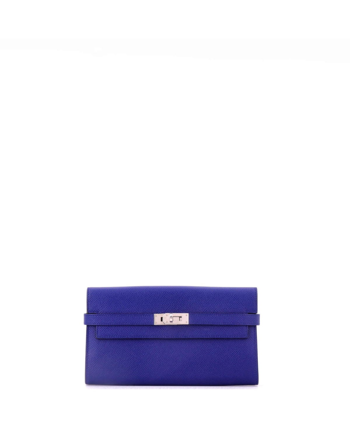 Click here for Pre-Owned Hermes Long Kelly Wallet Epsom - Blue prices
