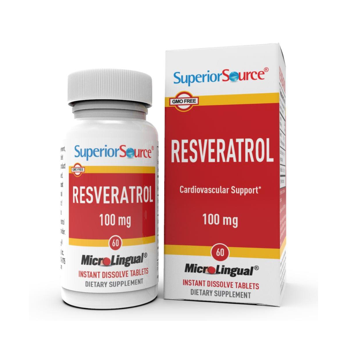 Click here for Superior Source Resveratrol 100 mg - 60 MicroLingu... prices