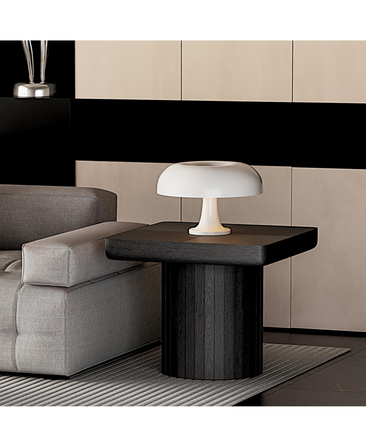 Click here for flynama 23.6 Modern Square End Table  Solid Wood V... prices