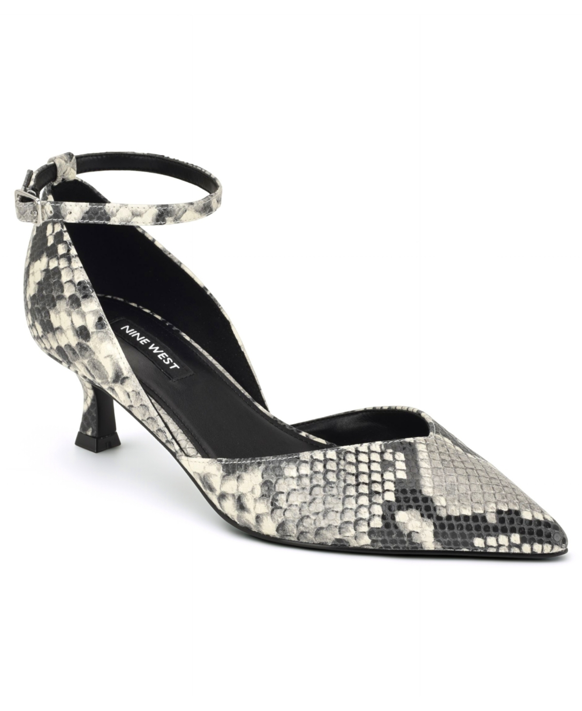 Click here for Nine West Womens Kory Two-Piece Kitten Heel Pumps... prices