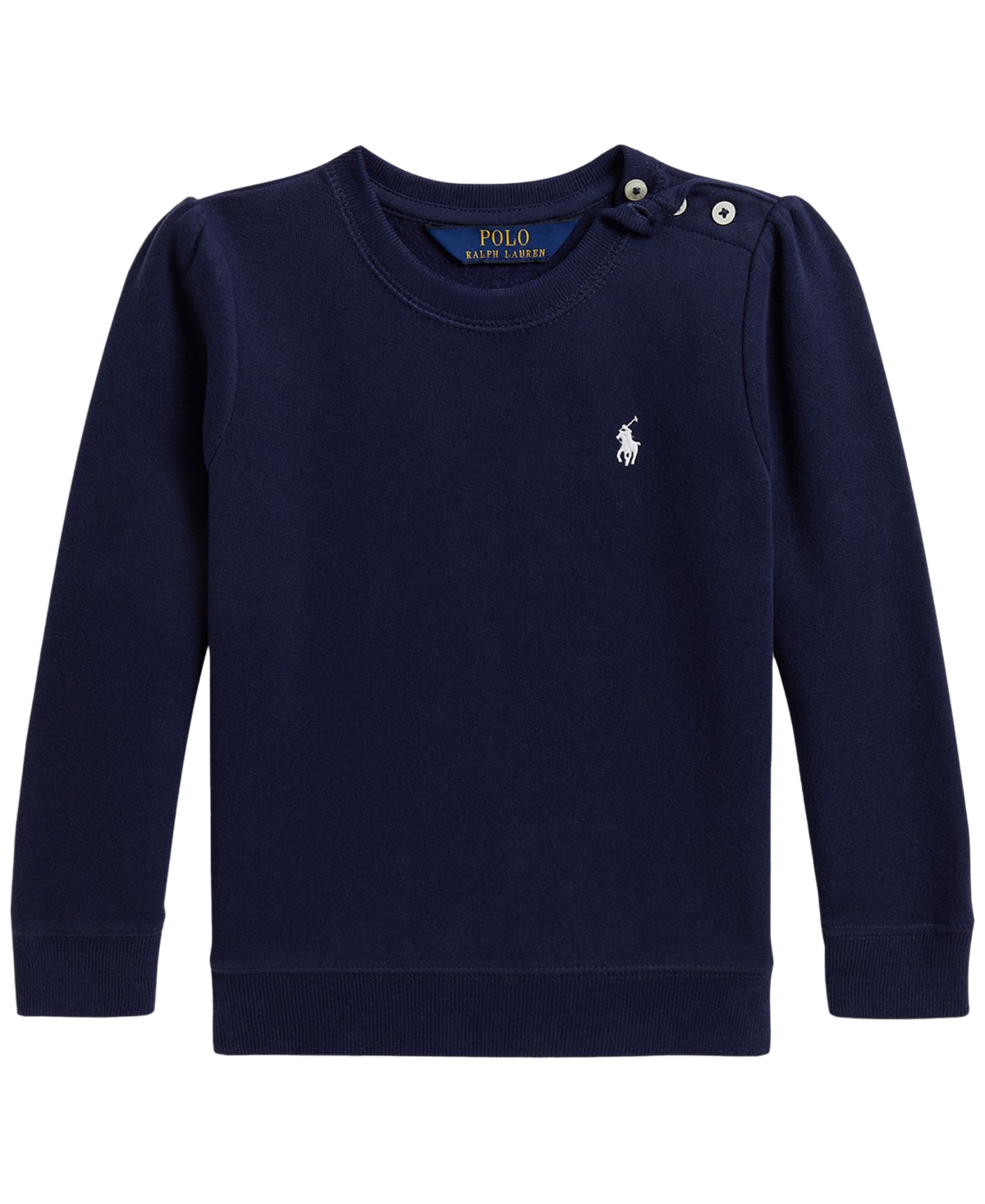 Click here for Polo Ralph Lauren Girls 2T-6X Fleece Sweatshirt -... prices