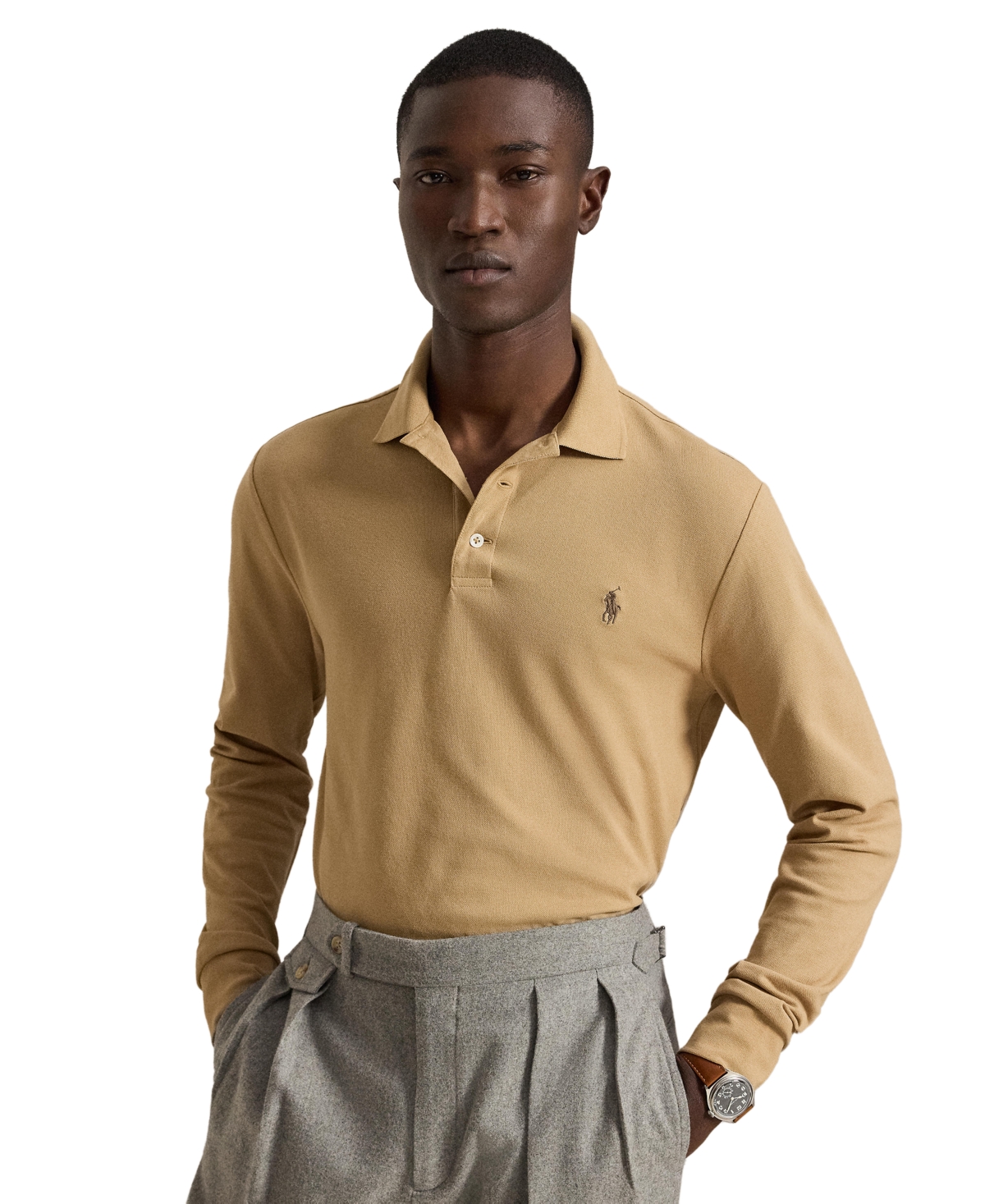 Click here for Polo Ralph Lauren Mens Stretch Mesh Classic-Fit Po... prices