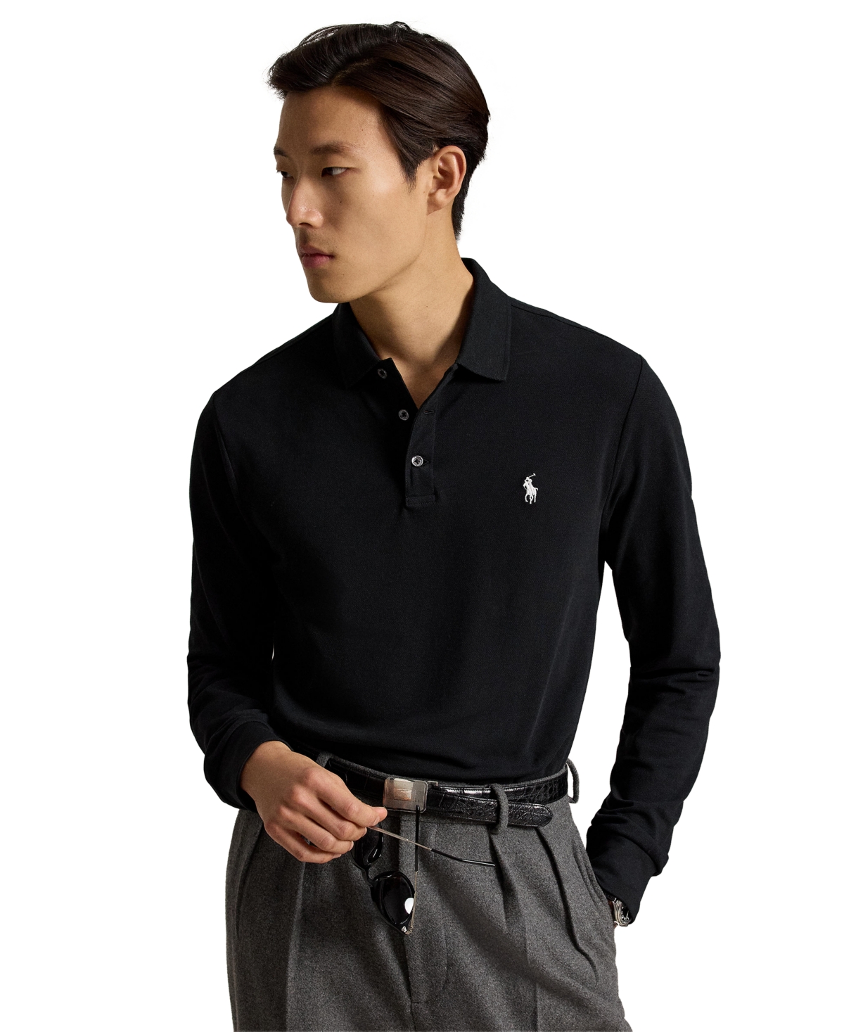 Click here for Polo Ralph Lauren Mens Stretch Mesh Classic-Fit Po... prices