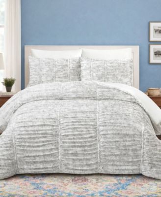 Click here for Modern Heirloom Floral Toile Ruched Comforter Sets prices