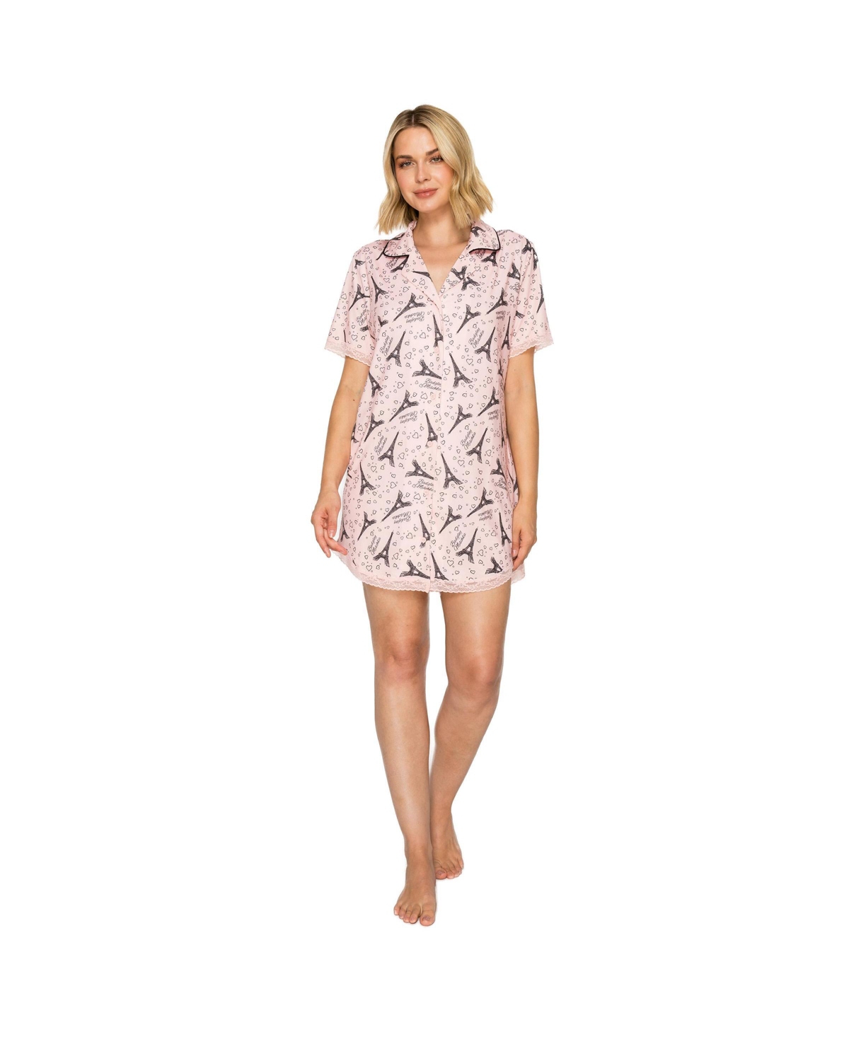 Click here for Studio Badgley Mischka Womens Yummy Jersey Notched... prices