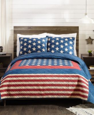 Click here for Modern Heirloom Americana Patch 3 Piece Quilt Sets prices