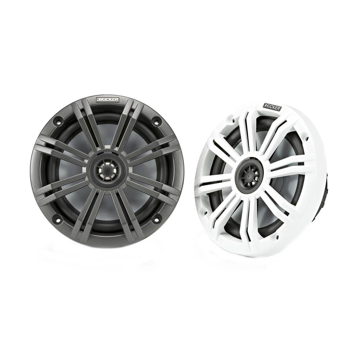 Click here for Kicker 6.5 Marine Coaxial Speakers Weather-Resista... prices