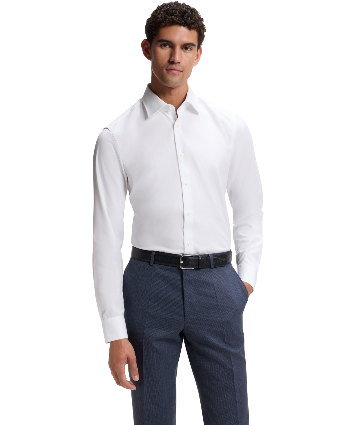 Click here for Boss by Hugo Boss Mens Cotton-Twill Regular-Fit Dr... prices