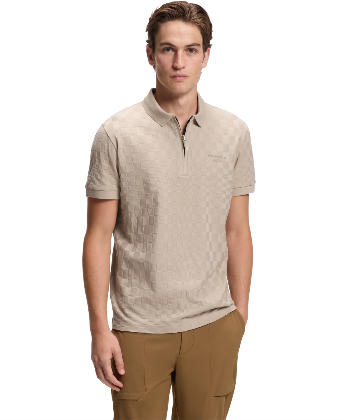 Click here for Boss by Hugo Boss x Porsche Mens Cotton Regular-Fi... prices
