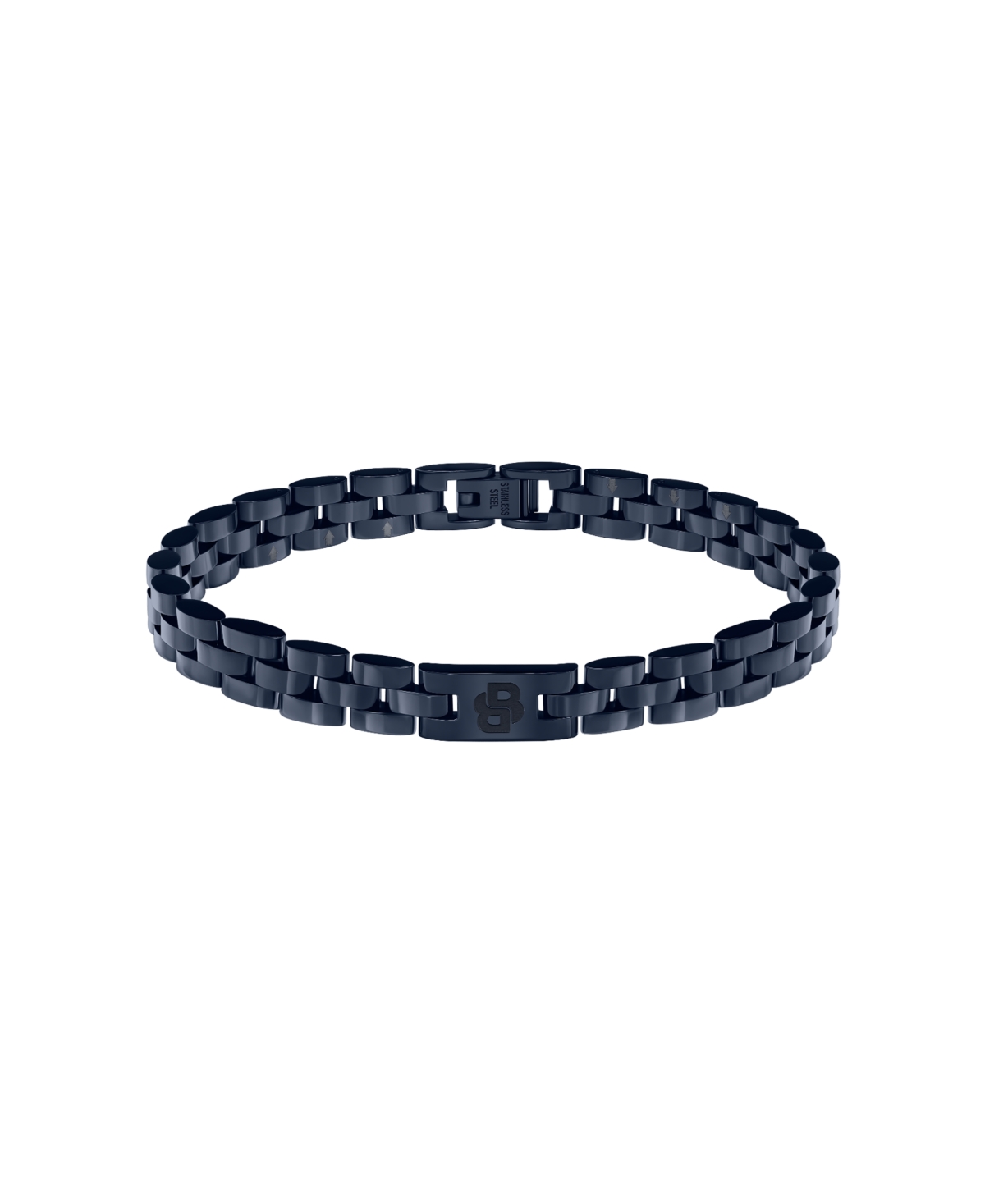 Click here for Hugo Boss Mens Archer Ionic Plated Blue Steel Brac... prices