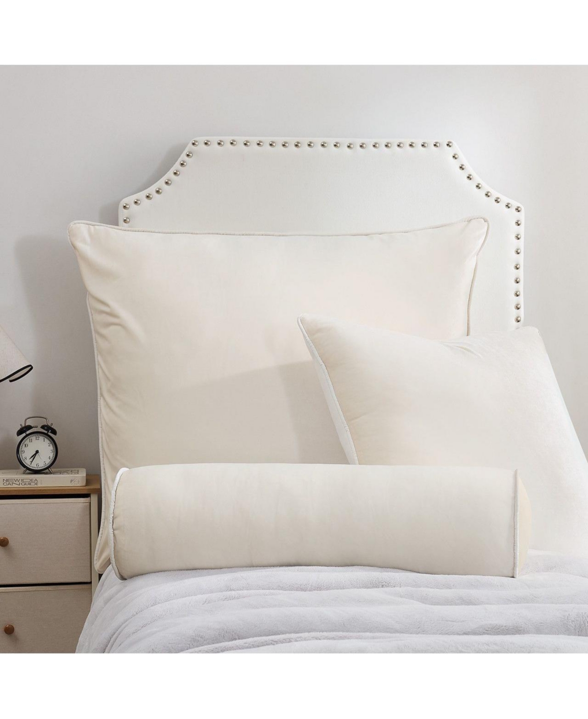 Click here for DormCo Rainha Velvet Dutch  Euro and Bolster Pillo... prices