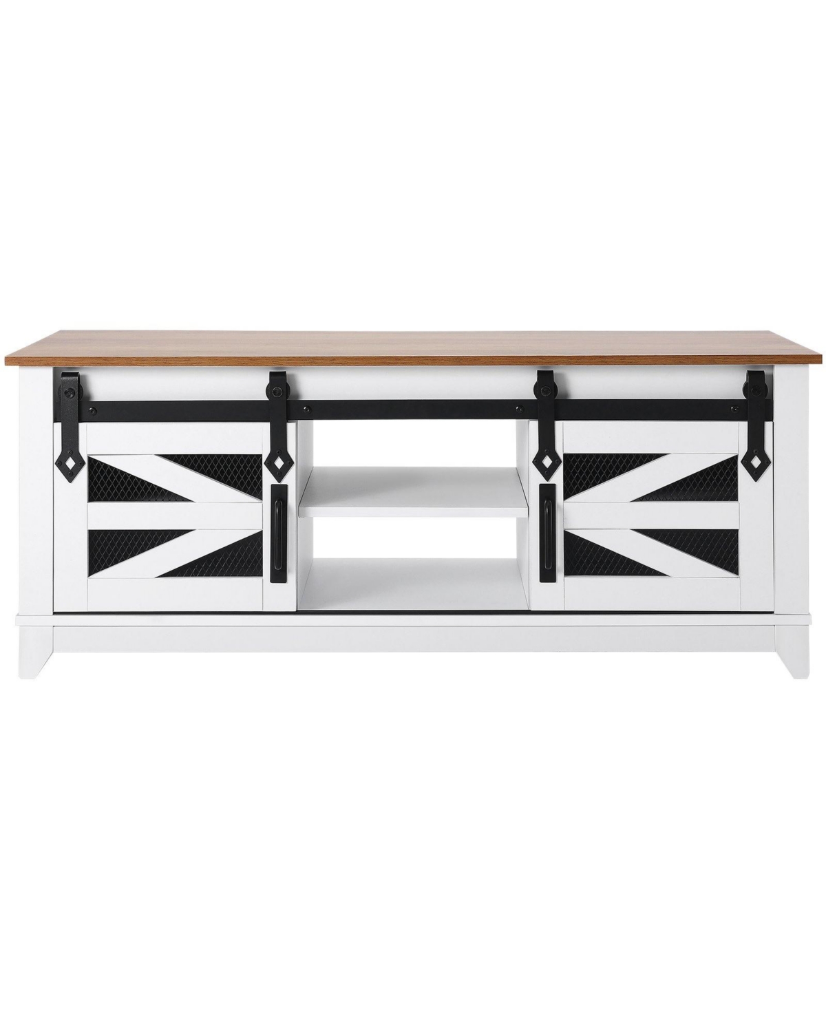 Click here for Slickblue Farmhouse Coffee Table with Sliding Barn... prices
