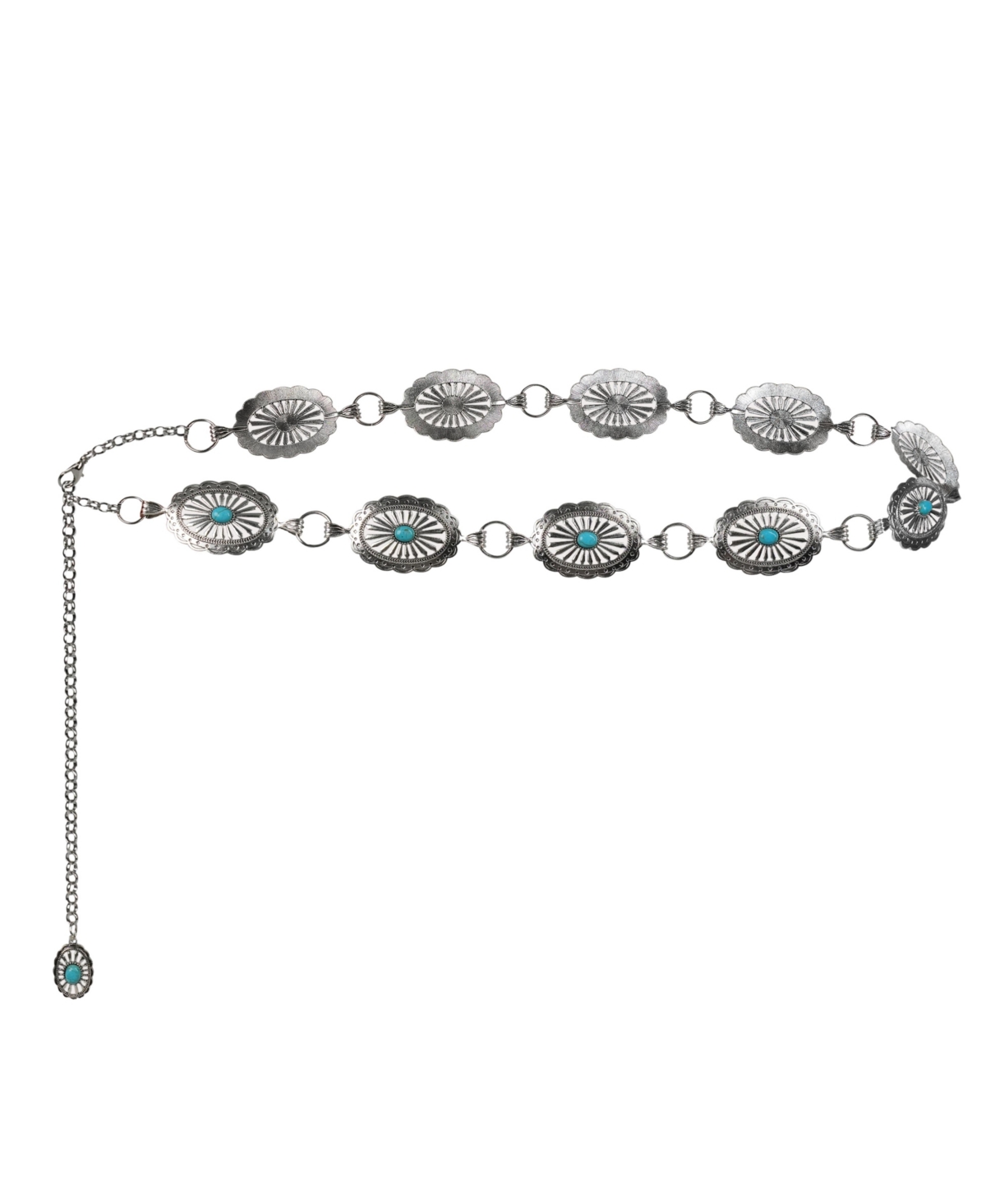 Click here for Petit Moments Concho Chain Belt - Silver prices