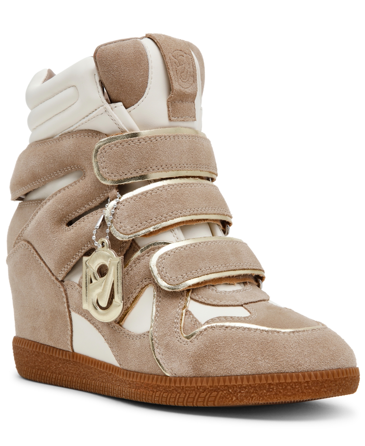 Click here for Steve Madden Womens Mavis High-Top Lace-Up Wedge S... prices