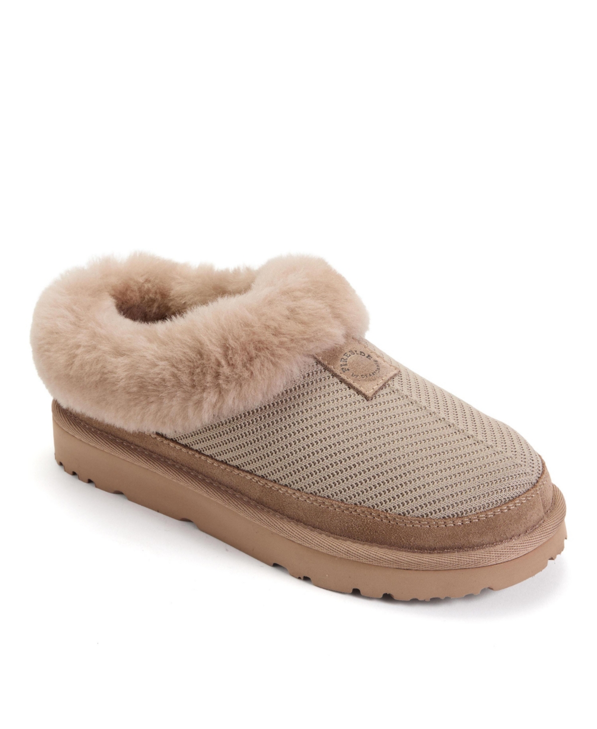 Click here for Dearfoams Womens Fireside by Adelaide Sport Knit C... prices
