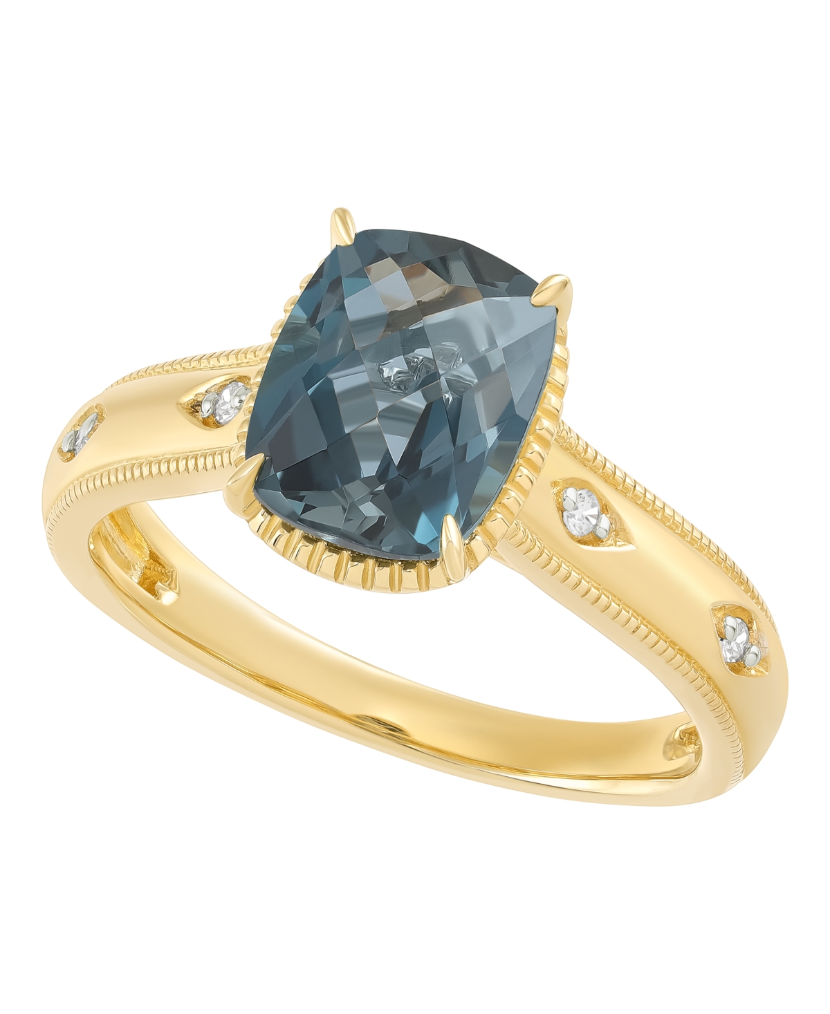 Click here for Macys London Blue Topaz (2-3/4 ct. t.w.) Diamond A... prices