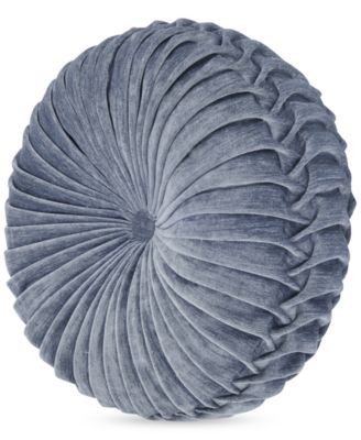 J Queen New York Sicily Tufted Decorative Pillow 15 Round Macy s