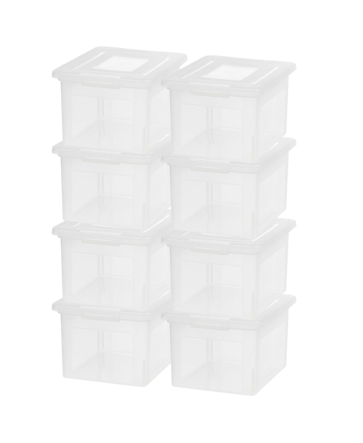 Click here for Iris Usa 8 Pack Plastic File Box w/ Lids  Letter/L... prices