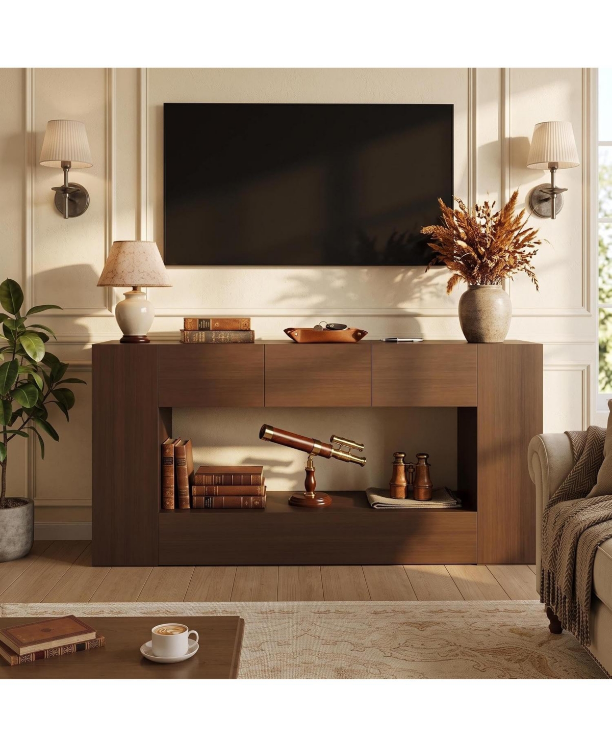 Click here for 63 Farmhouse Tv Stand for TVs Up to 70 - Open Stor... prices