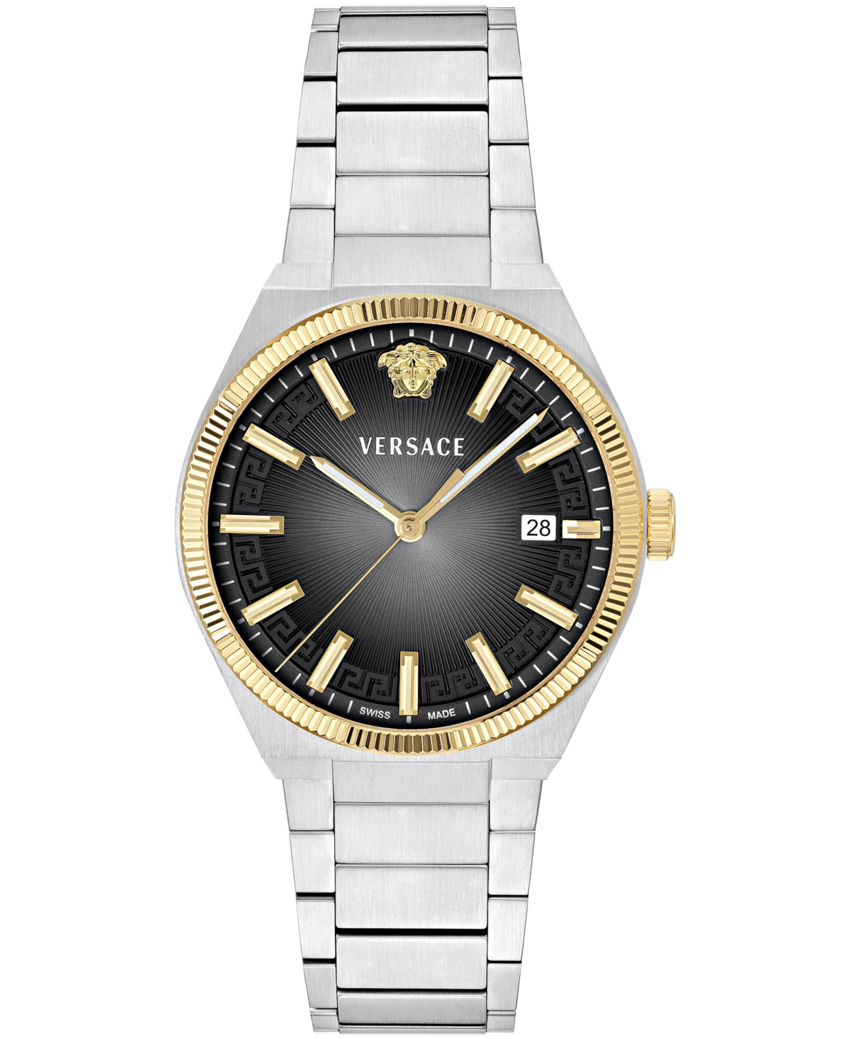 Click here for Versace Mens V-Leo Ip Yellow Gold Stainless Steel... prices