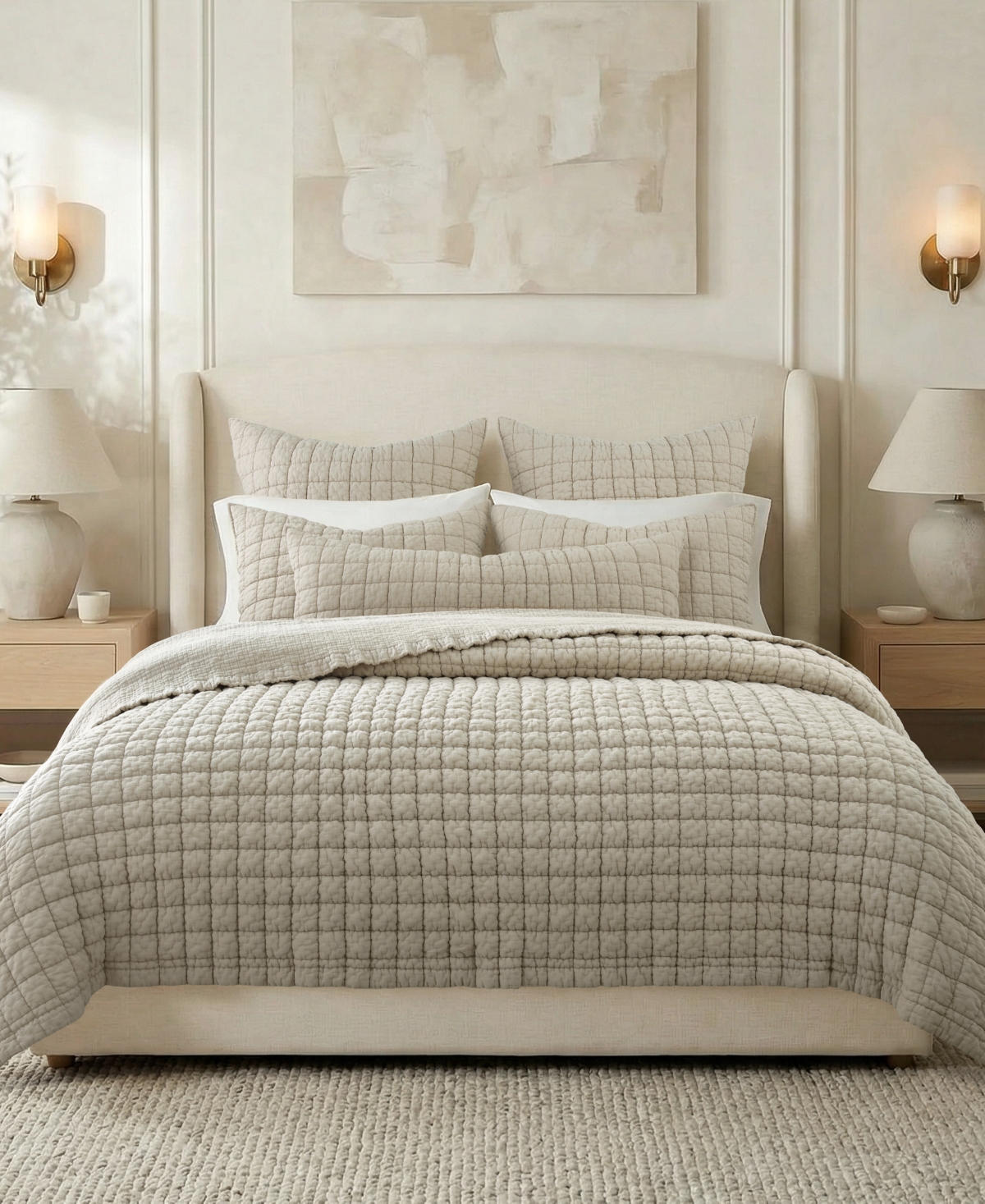 Click here for Levtex Home Whisper Textured 3-Pc. Quilt Set  King... prices