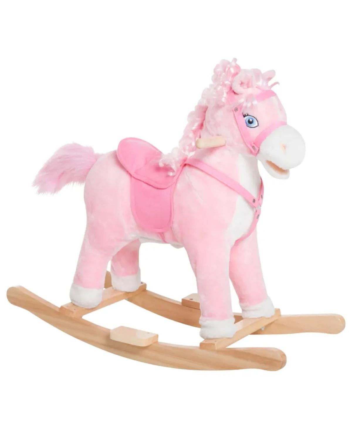Click here for Yobtop Toddler Plush Rocking Horse with Realistic... prices