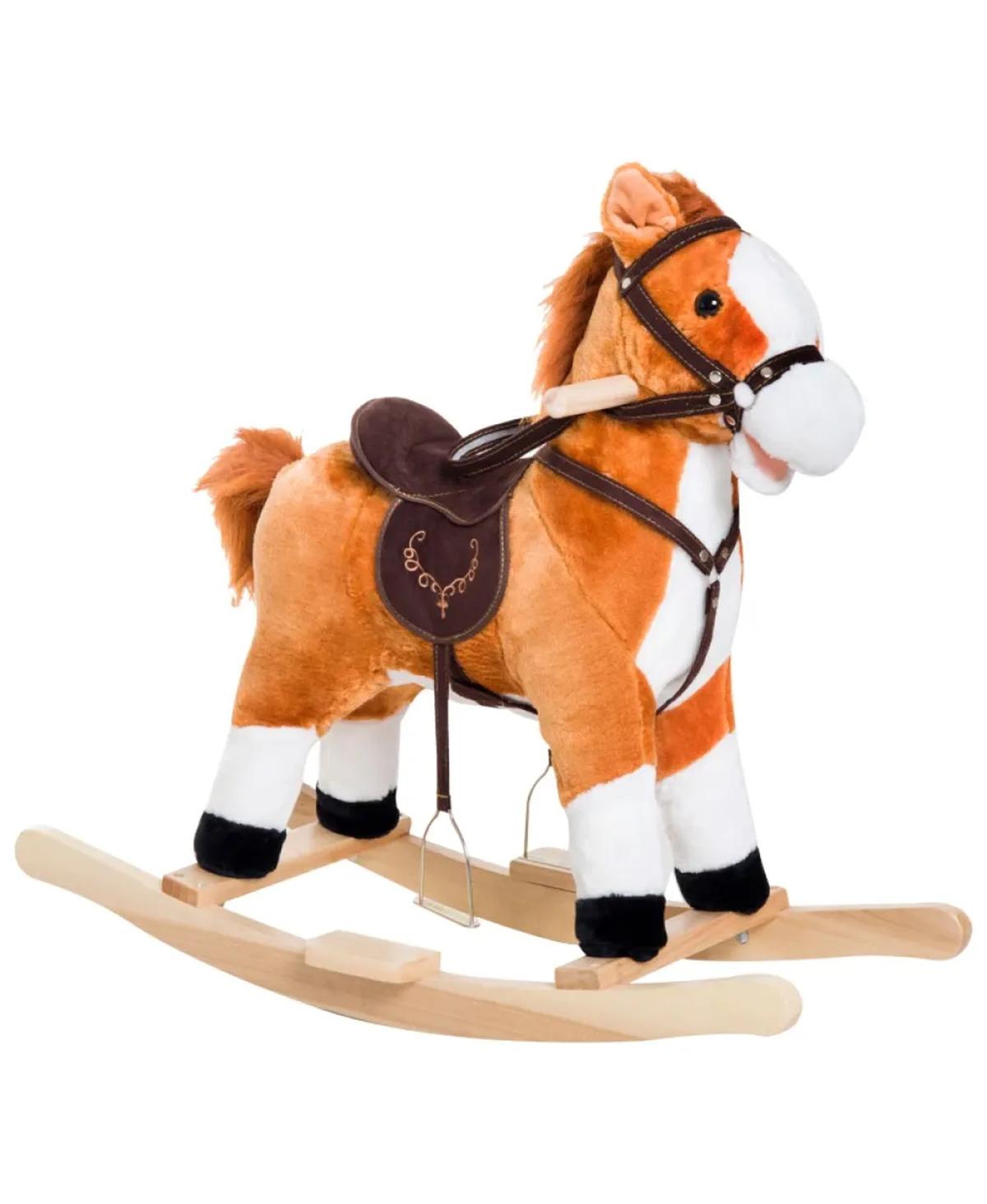 Click here for Yobtop Toddler Plush Rocking Horse with Realistic... prices