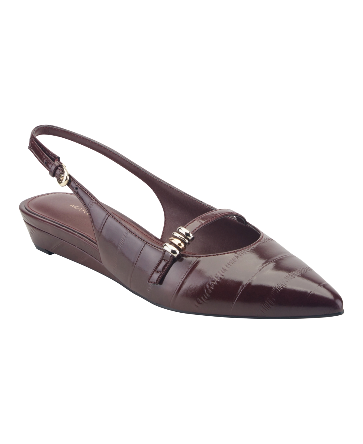 Click here for Marc Fisher Womens Kindy Demi-Wedge Slingback Dres... prices