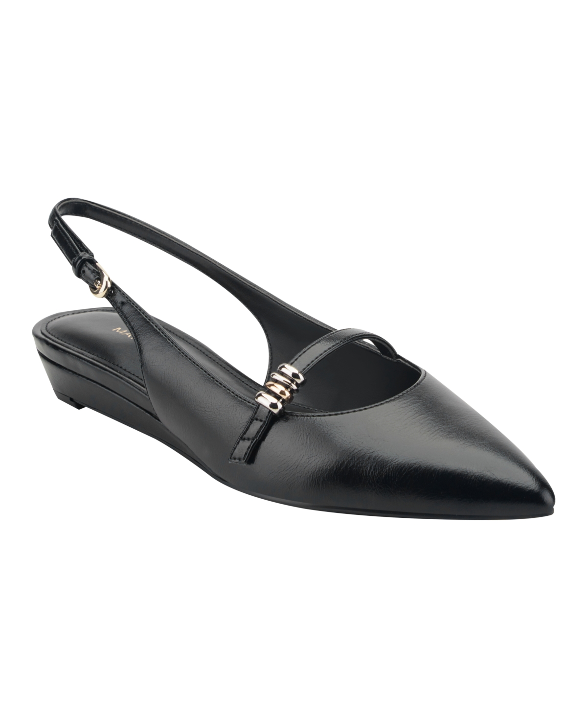 Click here for Marc Fisher Womens Kindy Demi-Wedge Slingback Dres... prices