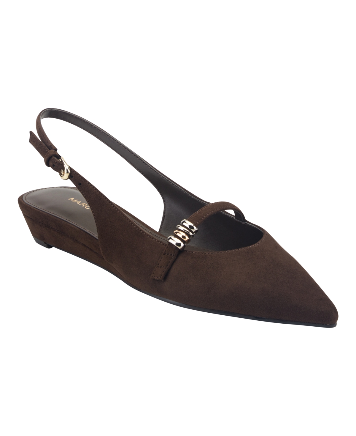 Click here for Marc Fisher Womens Kindy Demi-Wedge Slingback Dres... prices