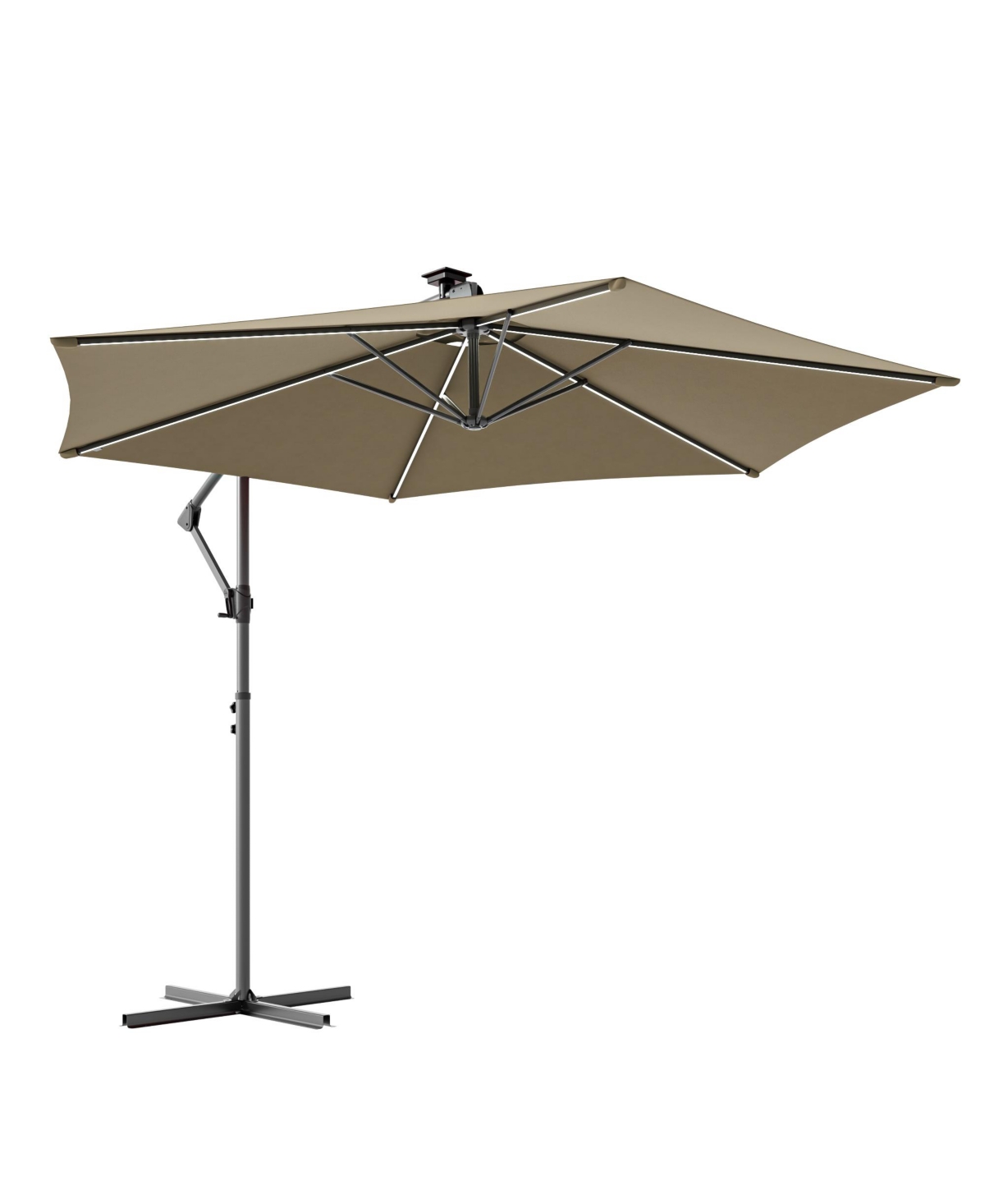 Click here for Sonkuki 10 Feet Outdoor Patio Hanging Offset Canti... prices