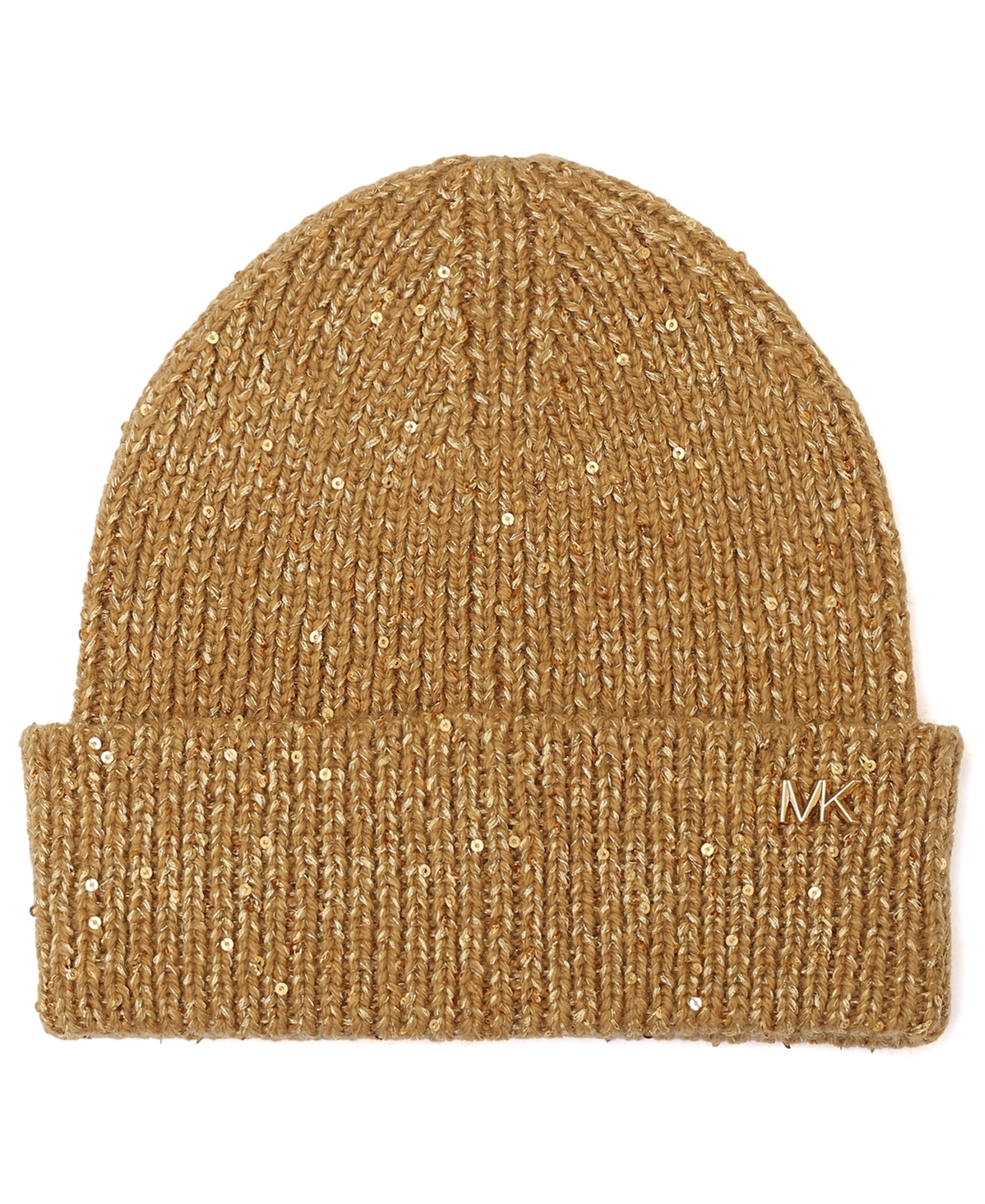 Click here for Michael Michael Kors Metallic Sequin Cuff Hat - Da... prices