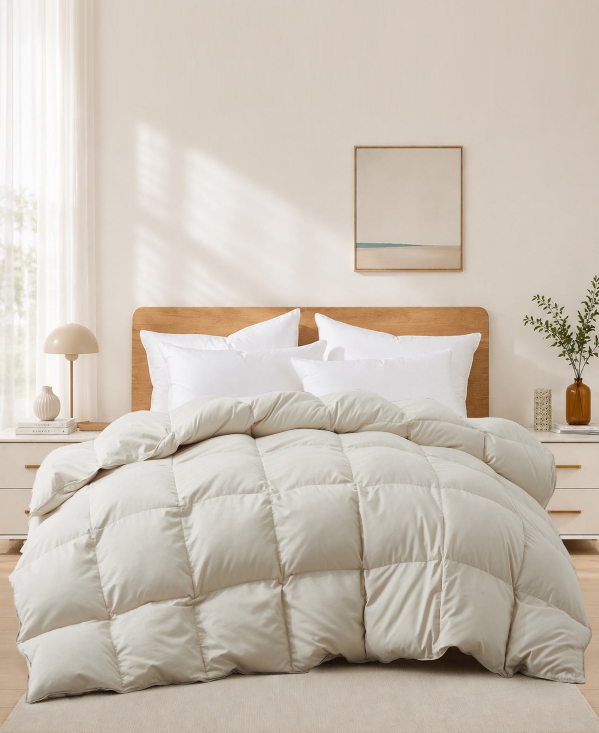 Click here for Unikome Ultra Soft Goose Down and Feather Fiber Co... prices