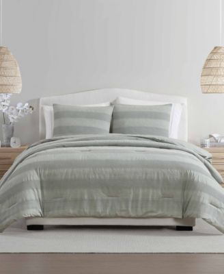 Click here for Palm Aire Harbor Waffle Stripe 3 Piece Comforter S... prices