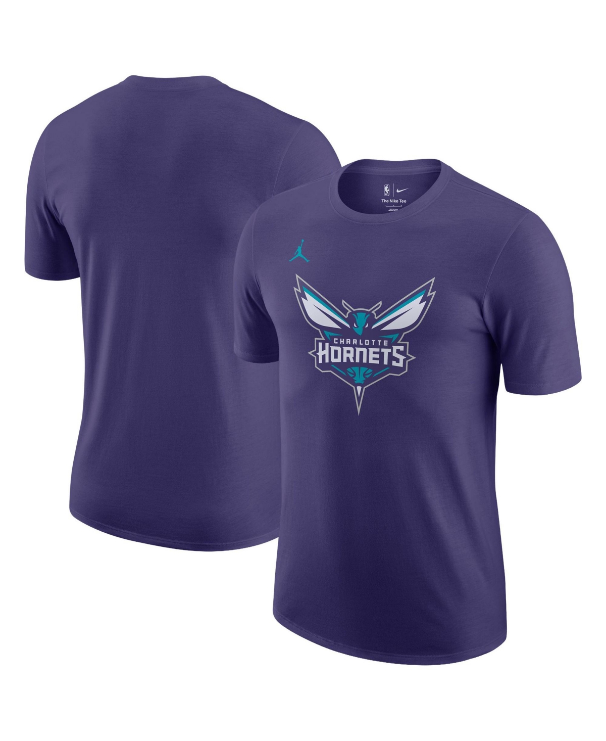 Click here for Nike Mens Purple Charlotte Hornets Essential T-Shi... prices