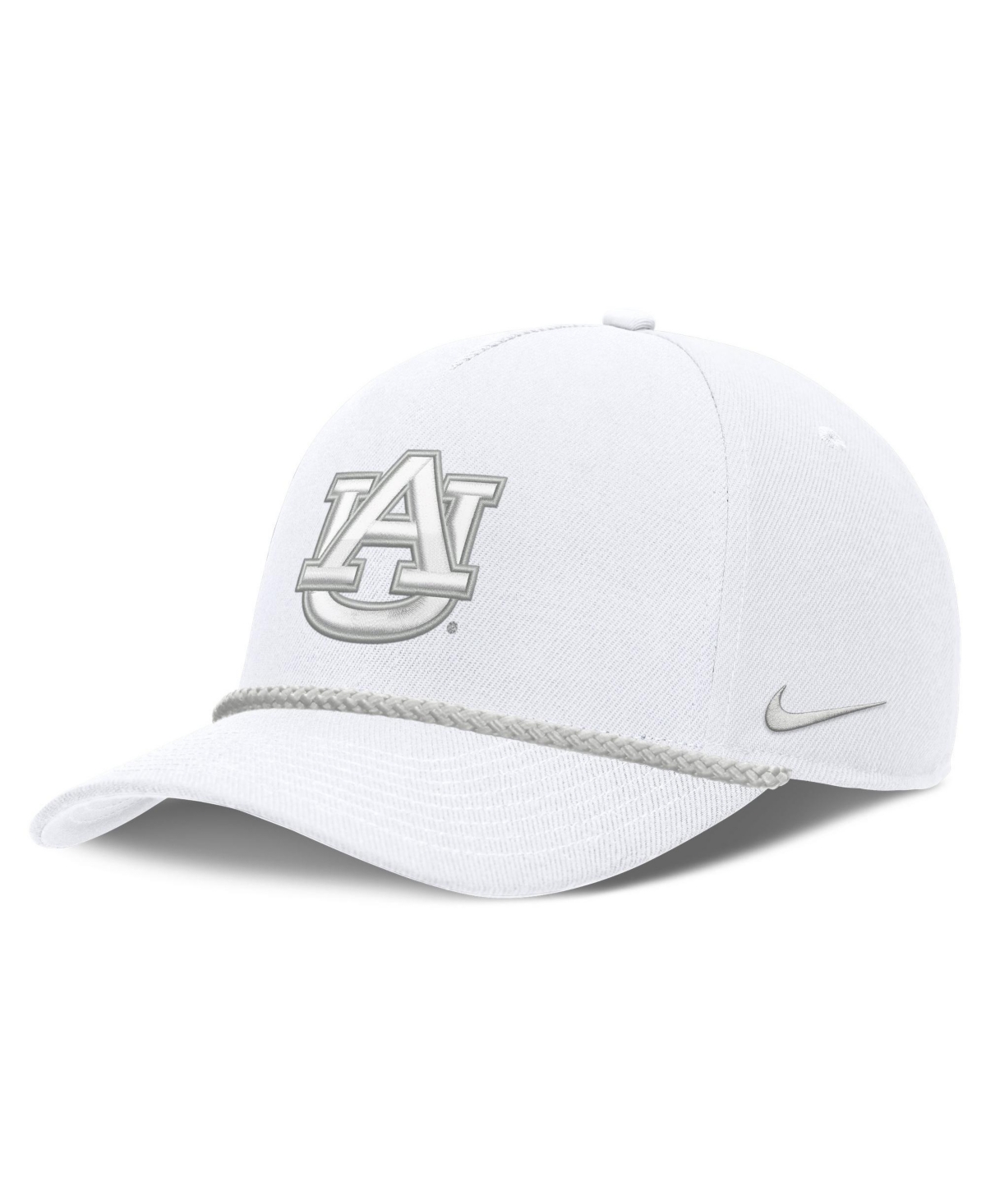 Click here for Nike Mens and Womens White Auburn Tigers Rope Rise... prices