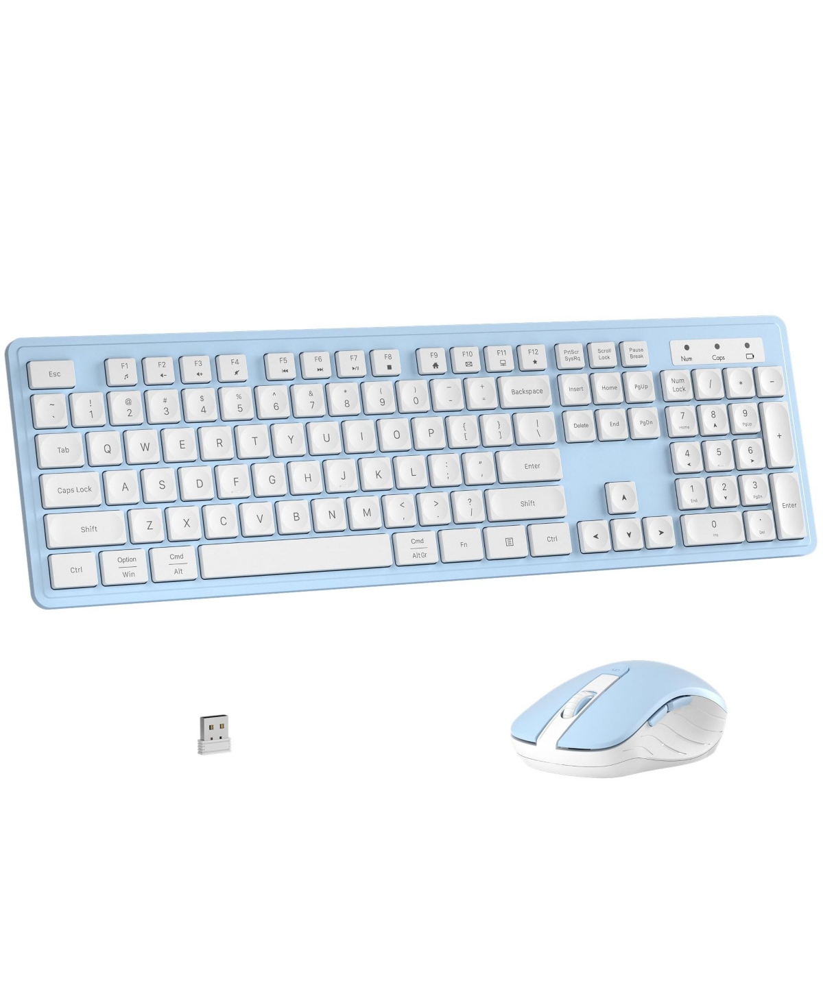 Click here for Lofree 104-Key Wireless Keyboard and Mouse Combo C... prices