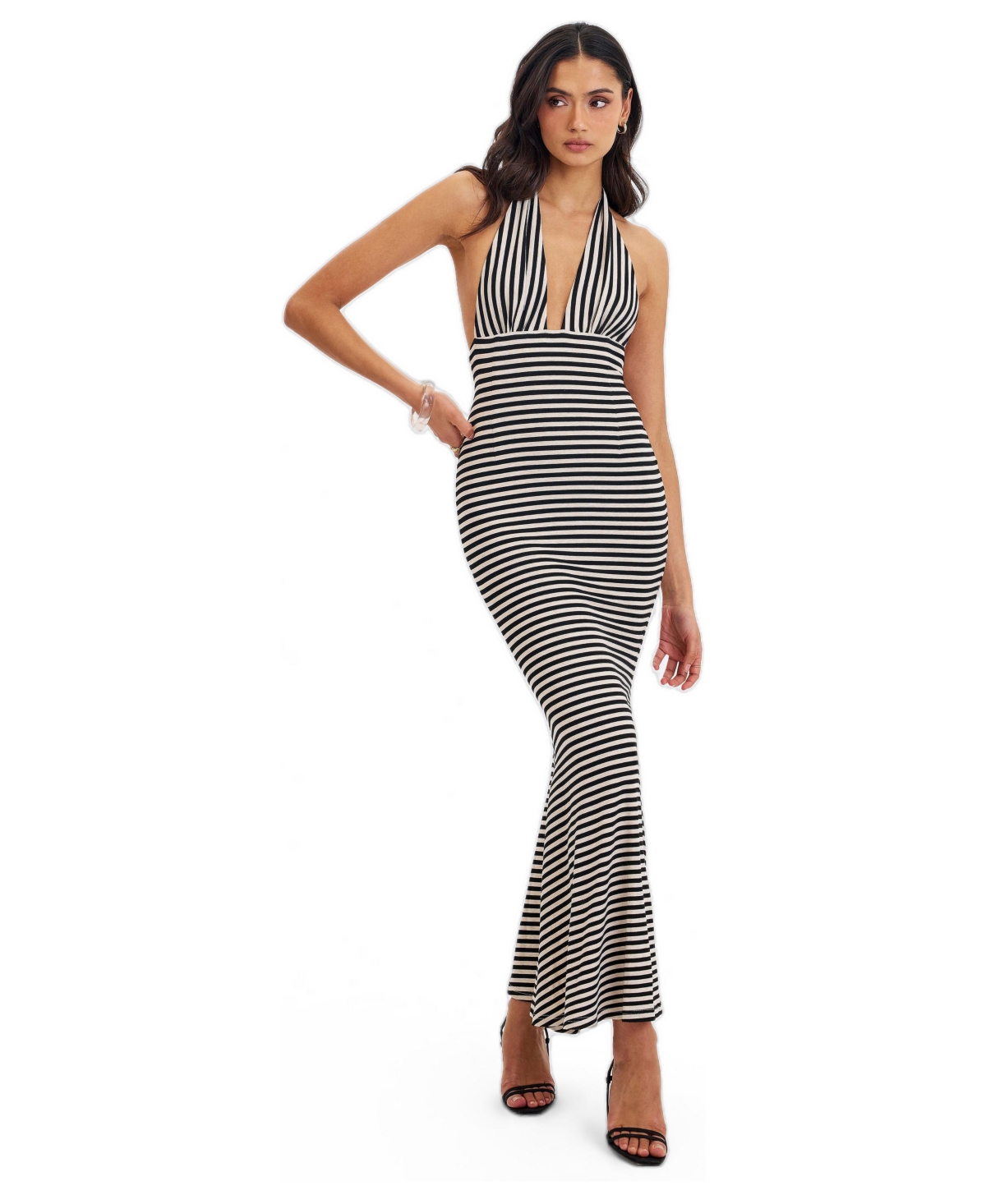 Click here for Miss Circle Womens Hannah Almond and Black Lyocell... prices