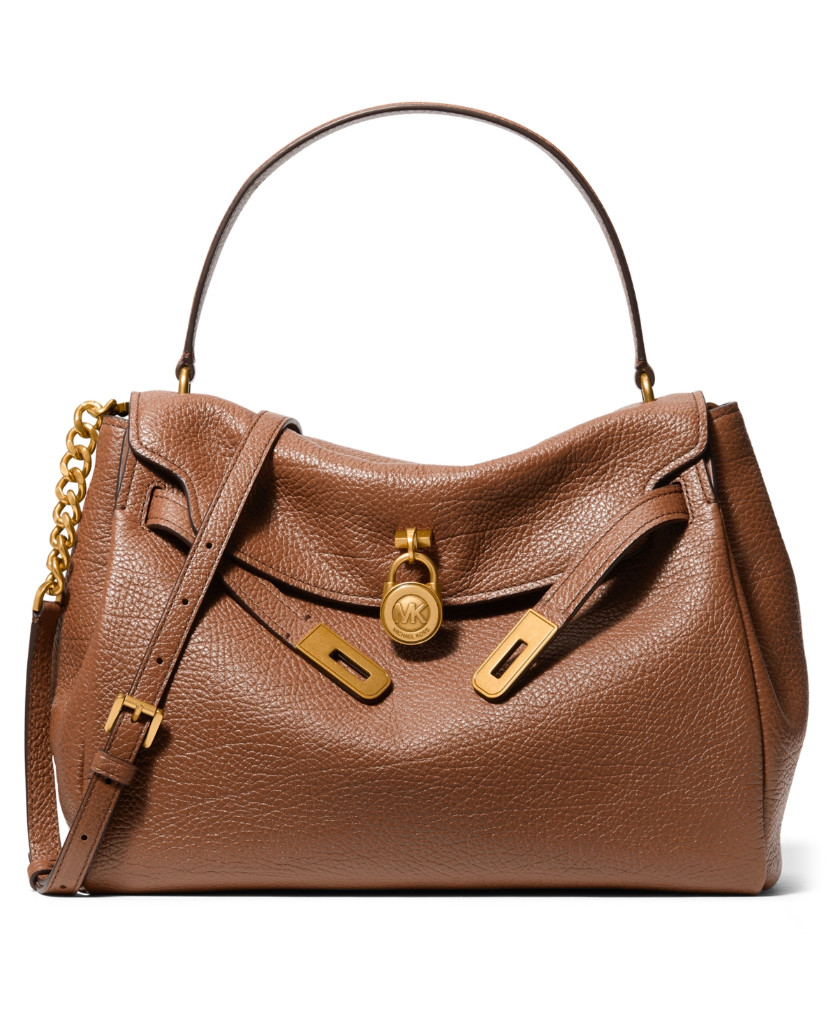 Click here for Michael Michael Kors Hamilton Moderne Flap Top Han... prices