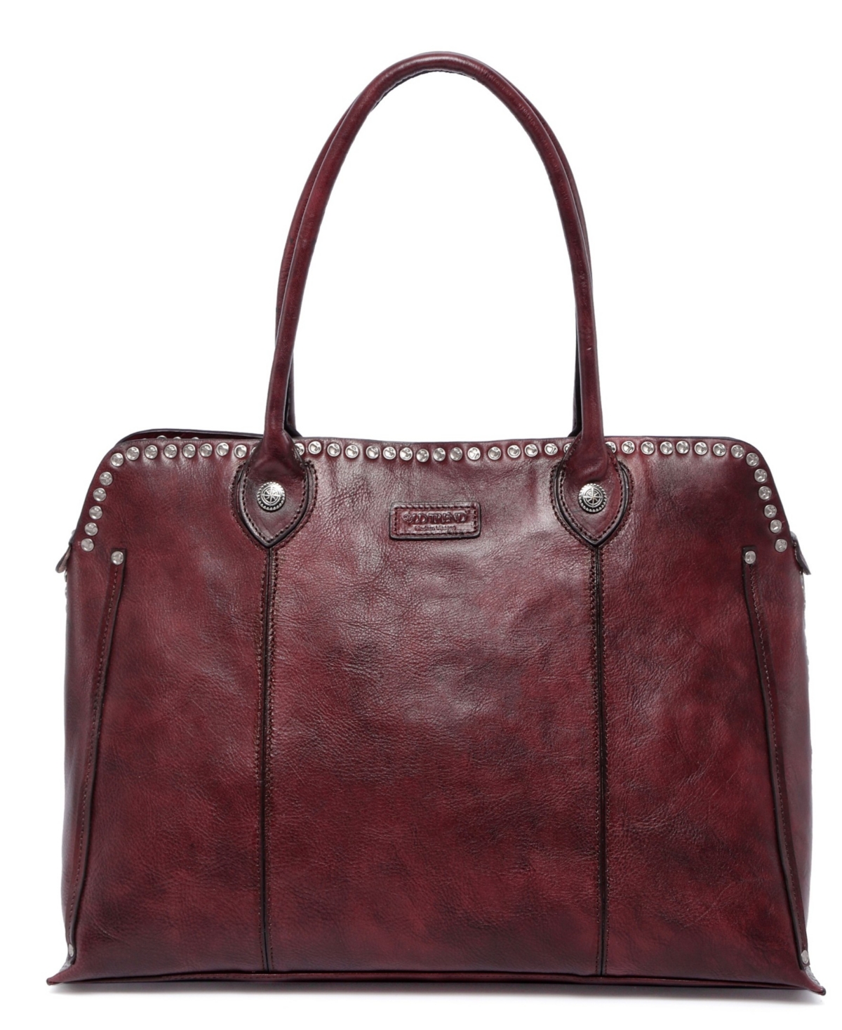 Click here for Old Trend Womens Genuine Leather Soul Stud Satchel... prices