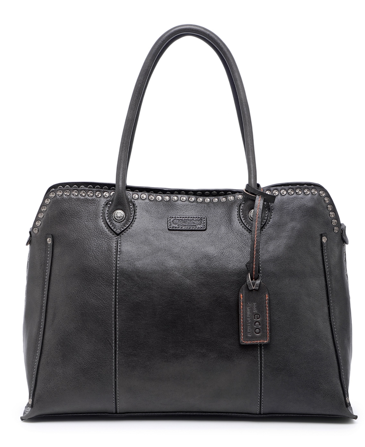 Click here for Old Trend Womens Genuine Leather Soul Stud Satchel... prices
