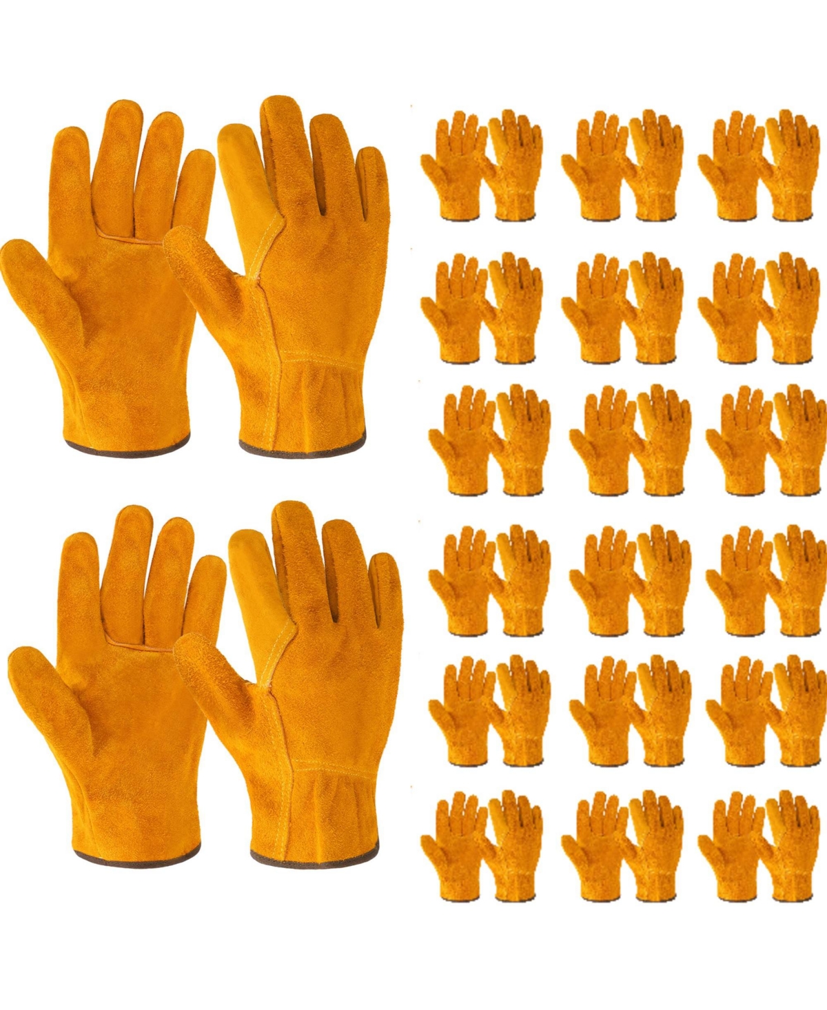 Click here for Xdovet Leather Work Gloves Flexible Grip Thorn Pro... prices