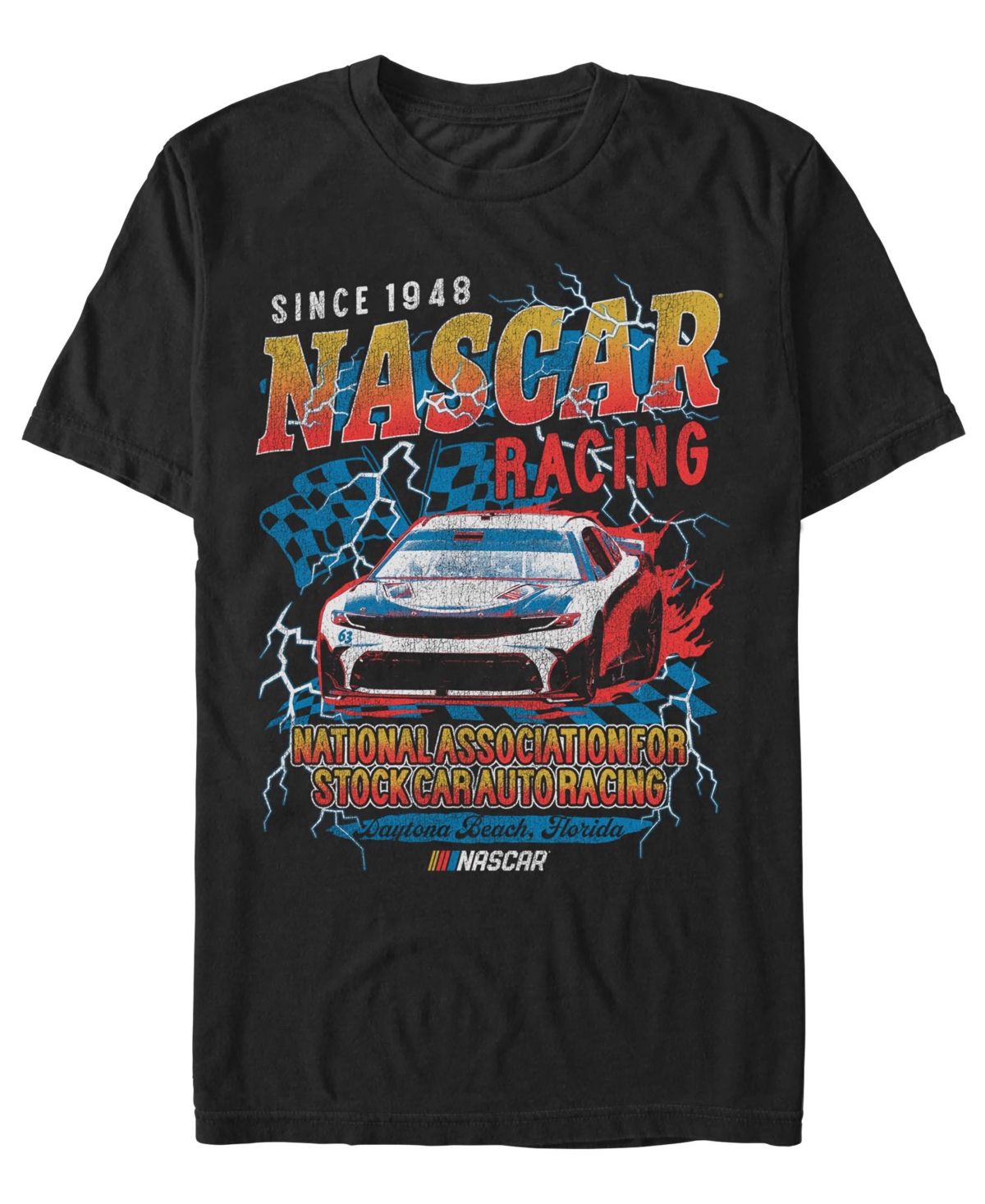 Click here for Fifth Sun Mens Shock Racer Crewneck T-Shirt - Blac... prices