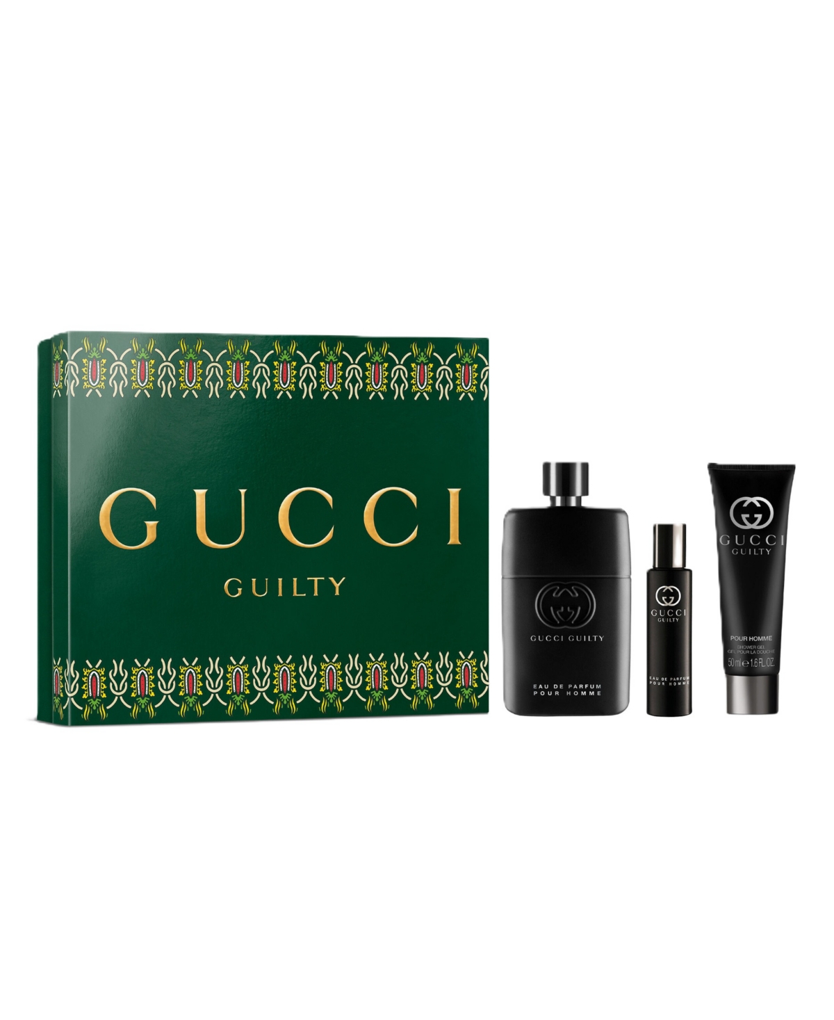 Click here for Gucci Mens 3-Piece Guilty Pour Homme Eau de Parfum... prices